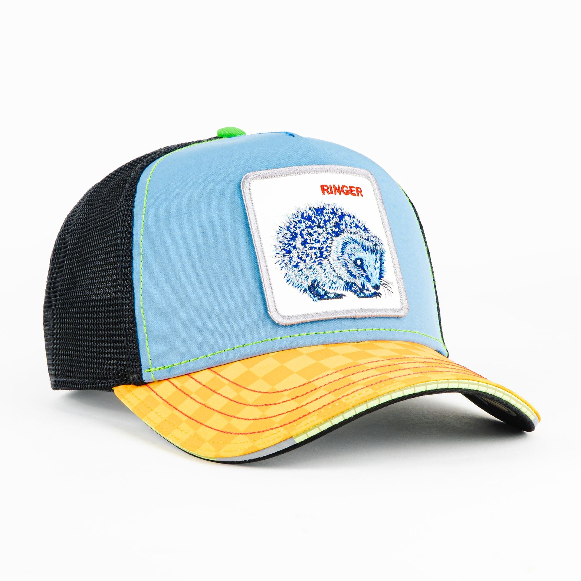 Gorra Goorin Bros GREENA HILLA RINGER BLUE/YEL | Snapback Visera Curva ...