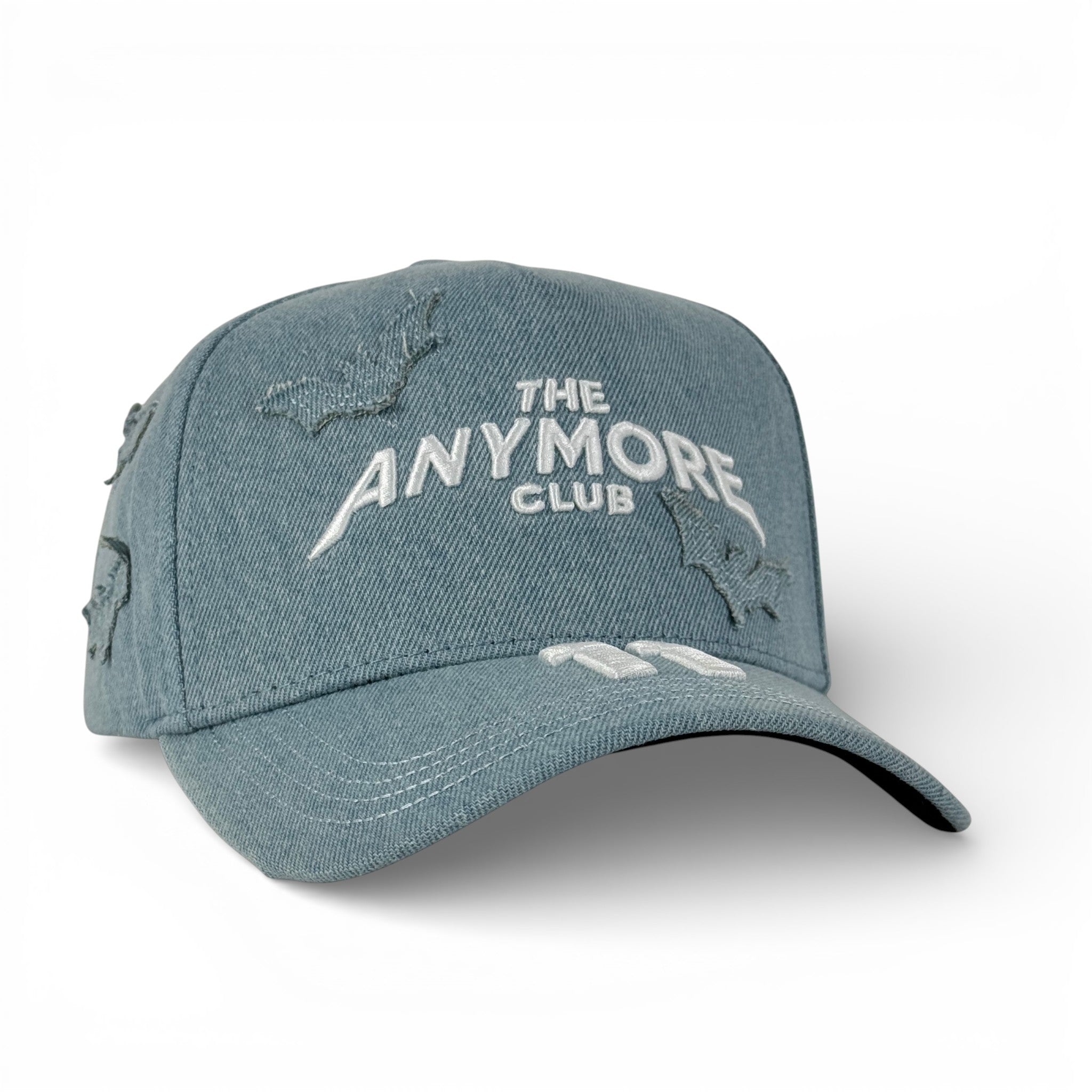 GORRA ANYMORE BAT DENIM BLUE – SNAPS